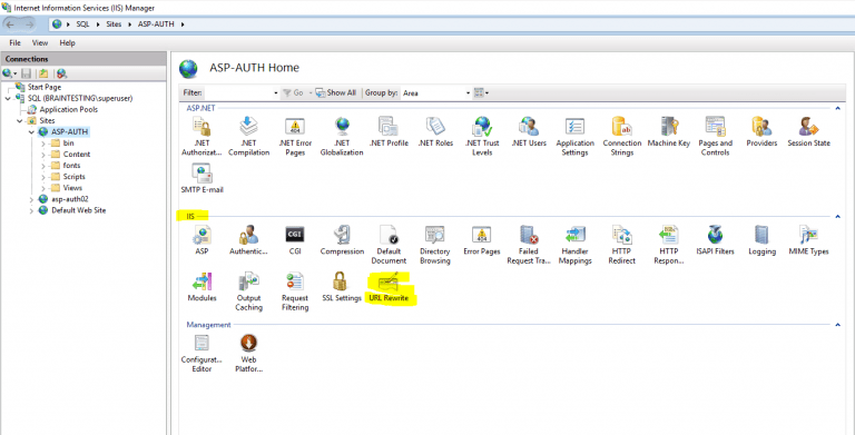 Redirect From To Using The Iis Url Rewrite Module