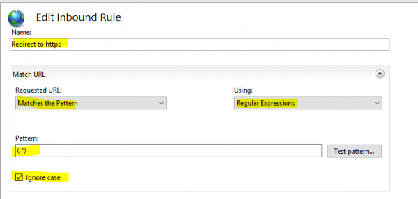 Redirect from HTTP to HTTPS using the IIS URL Rewrite module - .matrixpost.net