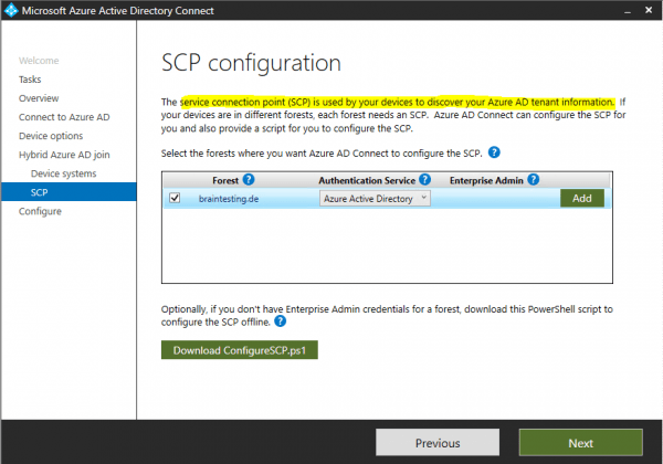 Configure Hybrid Azure AD join for managed domains - .matrixpost.net