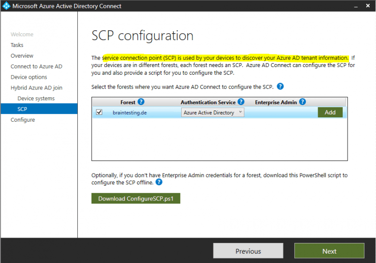 Configure Hybrid Azure AD join for managed domains - .matrixpost.net