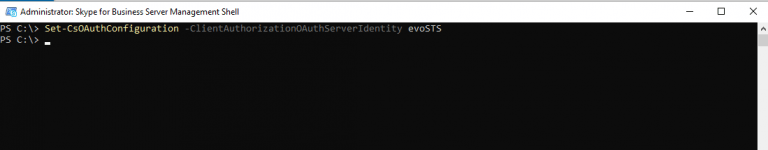 Enable Hybrid Modern Authentication for on-premises Skype for Business ...