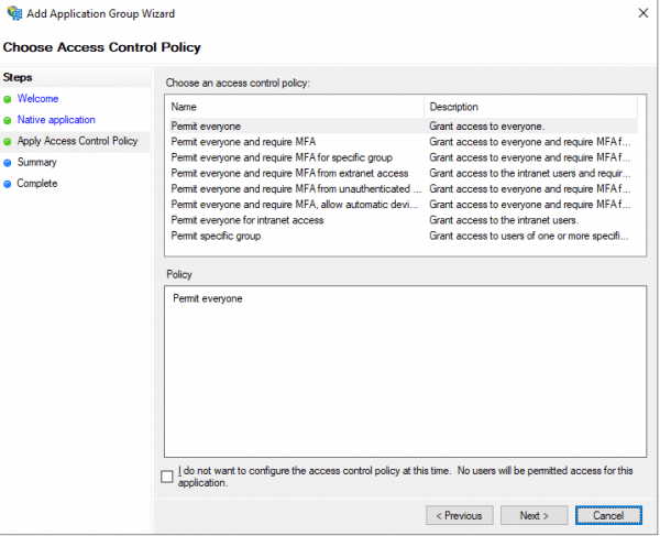 Set up Active Directory Federation Services (AD FS 5.0) – Create an ASP.NET Core Web App (Model ...