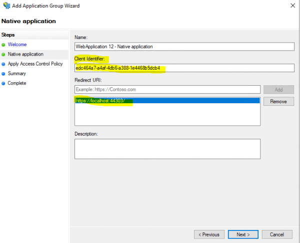 Set up Active Directory Federation Services (AD FS 5.0) – Create an ASP.NET Web Application ...
