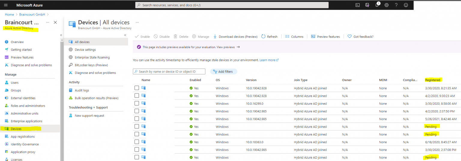 Configure Hybrid Azure AD join for managed domains - .matrixpost.net