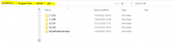 The current .NET SDK does not support targeting .NET Core. - .matrixpost.net
