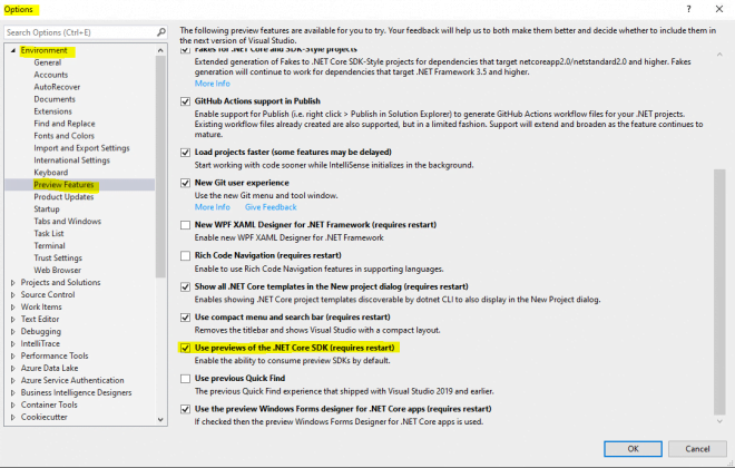 The Current Net Sdk Does Not Support Targeting Net Core 