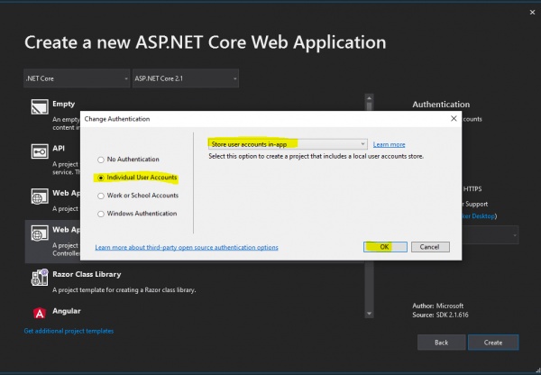 Set up Active Directory Federation Services (AD FS 5.0) – Create an ASP.NET Core Web Application ...