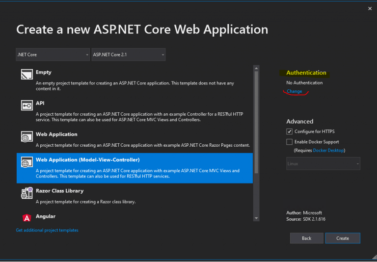Create an ASP.NET Web Application (.NET Framework – Web Forms or MVC) using Azure AD ...
