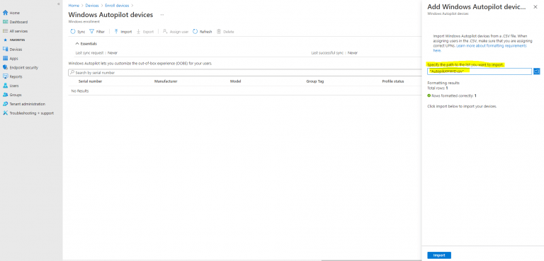 Set up Windows Autopilot – Part 1 - .matrixpost.net