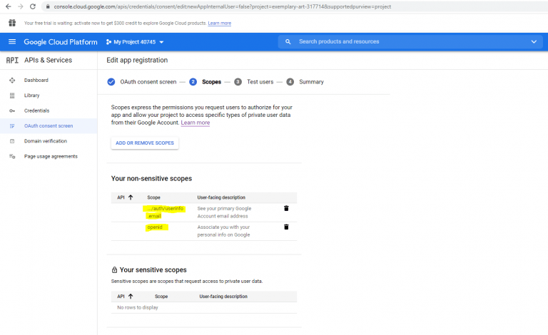 Using Google’s OAuth 2.0 API for an ASP.NET Core Web App - .matrixpost.net