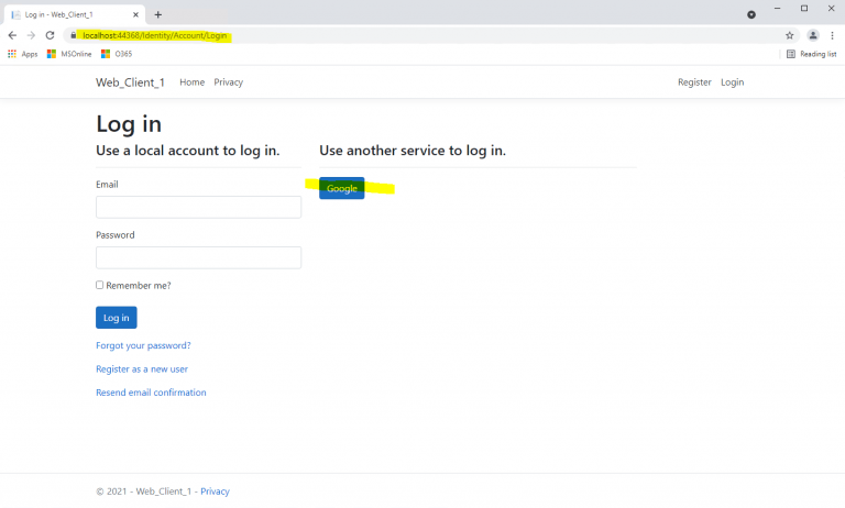 Using Google’s OAuth 2.0 API for an ASP.NET Core Web App - .matrixpost.net
