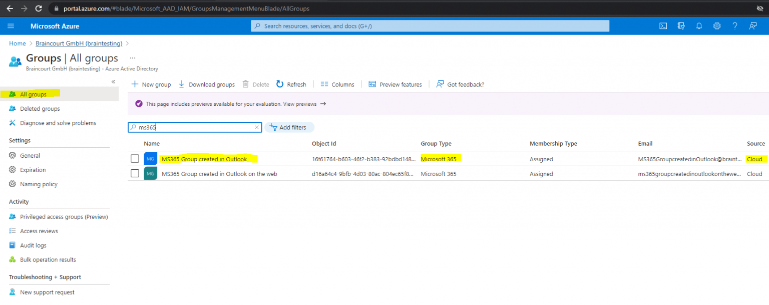 Microsoft 365 Groups vs. Microsoft Teams Team - .matrixpost.net