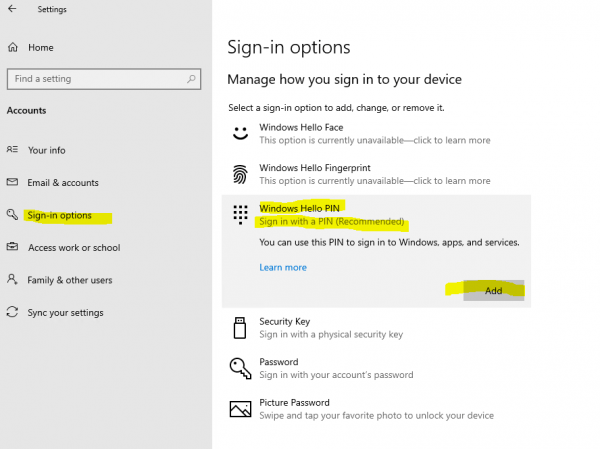 Disable Mandatory Windows Hello for Business Prompt on Azure AD joined ...