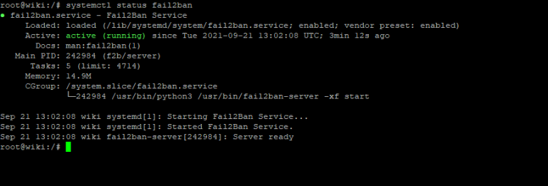 Set up Fail2ban on Ubuntu 20.04.3 LTS - .matrixpost.net