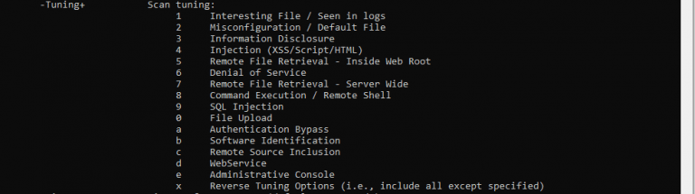 Nikto Web Server Scanner - .matrixpost.net