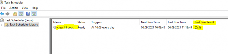 Task Scheduler Task returns 0x1 for Batch File - .matrixpost.net