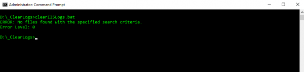 Task Scheduler Task returns 0x1 for Batch File - .matrixpost.net
