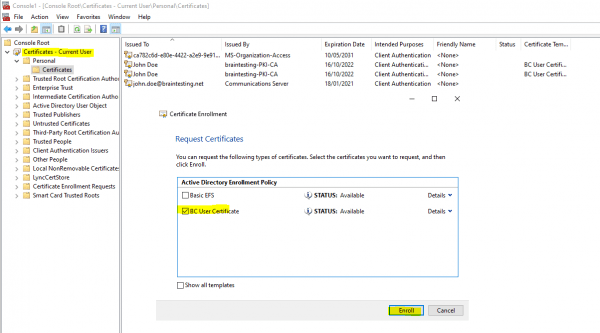 Set up a Key Recovery Server for the Microsoft certification authority ...