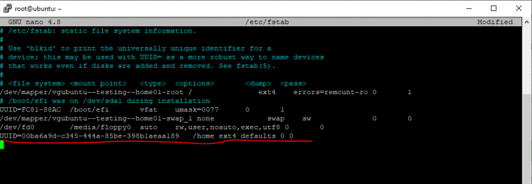 Move Home Directory to another dedicated Drive/Partition in Linux - .matrixpost.net