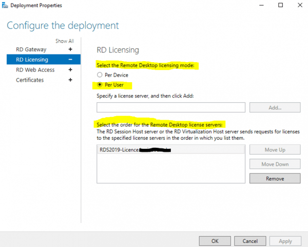 Licensing mode for the Remote Desktop Session Host is not configured ... Licensing mode for the Remote Desktop Session Host is not configured ...