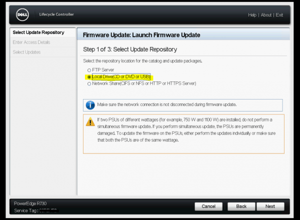 Update Firmware, UEFI and Device Drivers for Dell PowerEdge Servers by using the Dell iDRAC ...