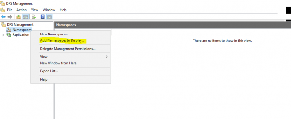 DFS Domain-based Namespace Folders are missing after replacing Domain ...