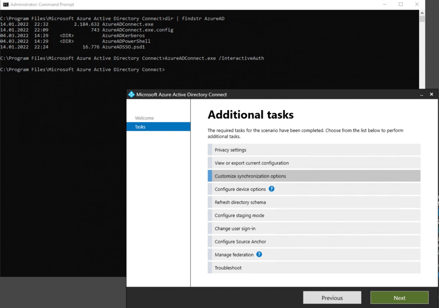 Azure Ad Connect Unable To Validate Credentials Due To An Unexpected Error
