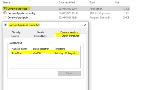 Code Signing in Visual Studio - .matrixpost.net