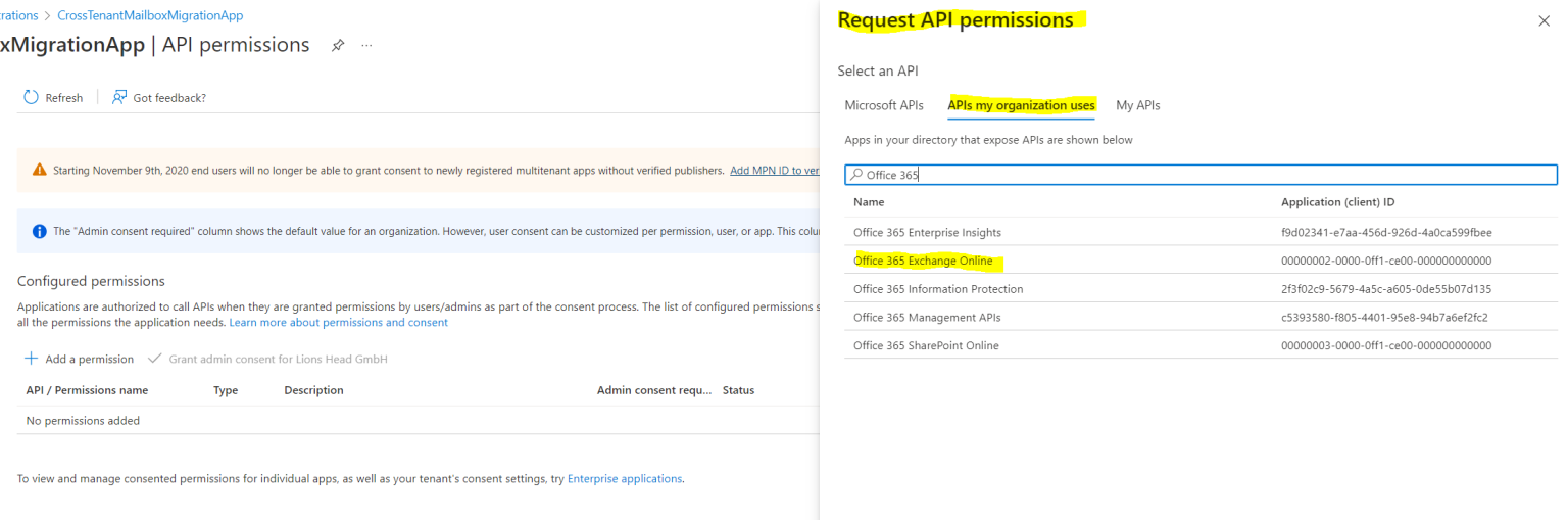 Office 365 Cross-Tenant Mailbox Migration (Corporate Merger Scenario ...
