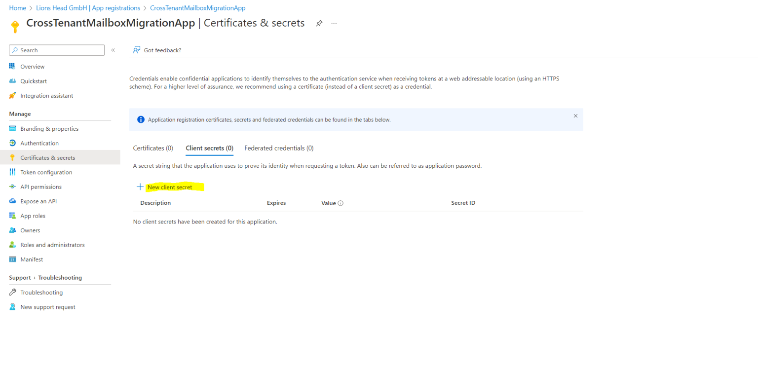Office 365 Cross-Tenant Mailbox Migration (Corporate Merger Scenario ...