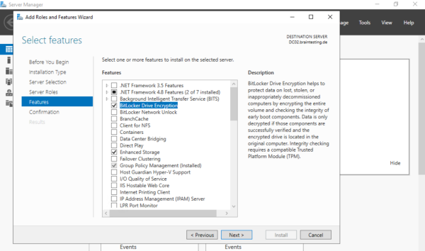 Domain Controller Protection via BitLocker Drive Encryption ...