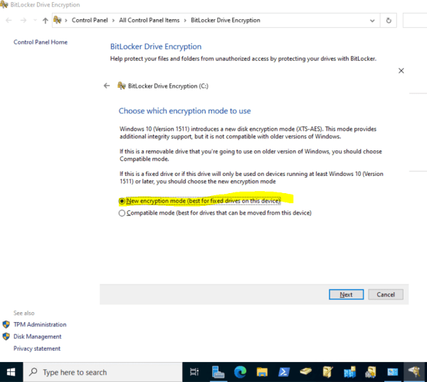 Domain Controller Protection via BitLocker Drive Encryption - .matrixpost.net