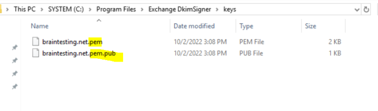 Set up DomainKeys Identified Mail (DKIM) on Exchange on-premise ...