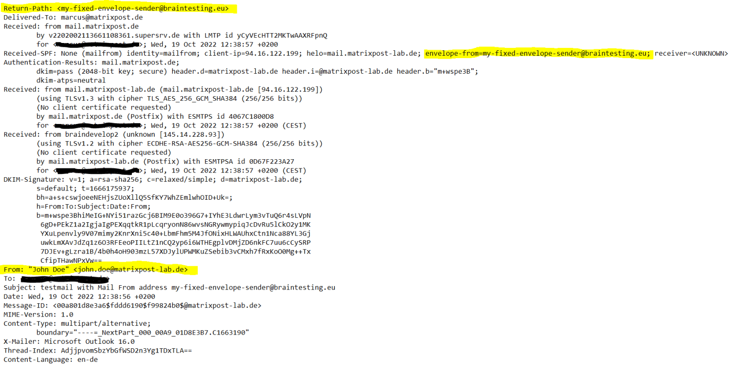 Email Authentication by using DMARC, DKIM and SPF - .matrixpost.net
