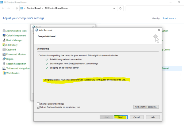 Outlook 2016/2019 Click to run – Adding multiple Office 365 E-Mail ...