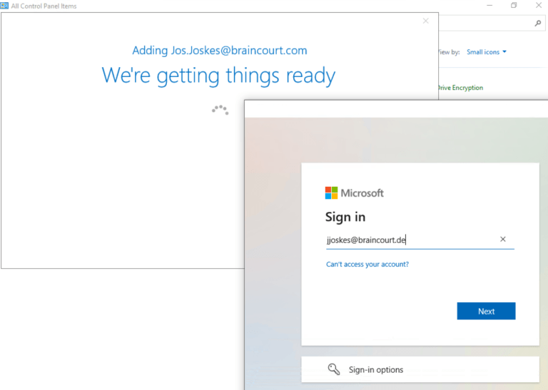 Outlook 20162019 Click To Run Adding Multiple Office 365 E Mail Profiles Sorry Another