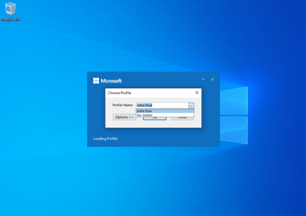 Outlook 20162019 Click To Run Adding Multiple Office 365 E Mail Profiles Sorry Another