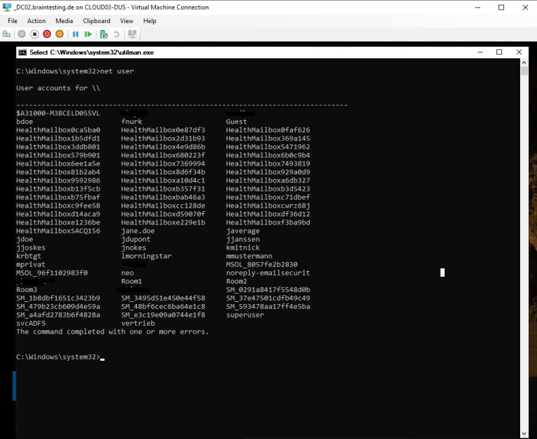 Domain Controller Protection Via Bitlocker Drive Encryption