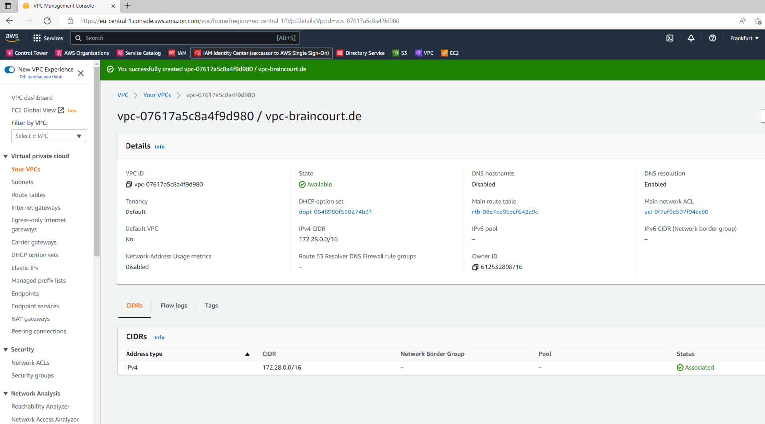 Set up AD Connector in AWS - .matrixpost.net