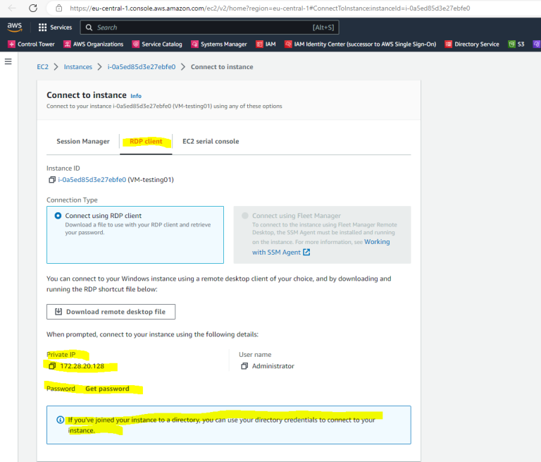 AWS AD Connector Directory – Domain Join - .matrixpost.net