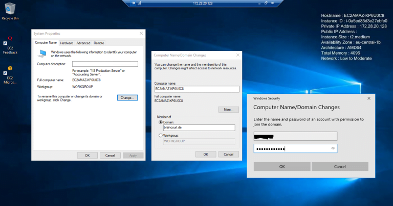 AWS AD Connector Directory – Domain Join - .matrixpost.net