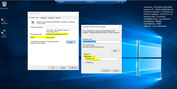 AWS AD Connector Directory – Domain Join - .matrixpost.net