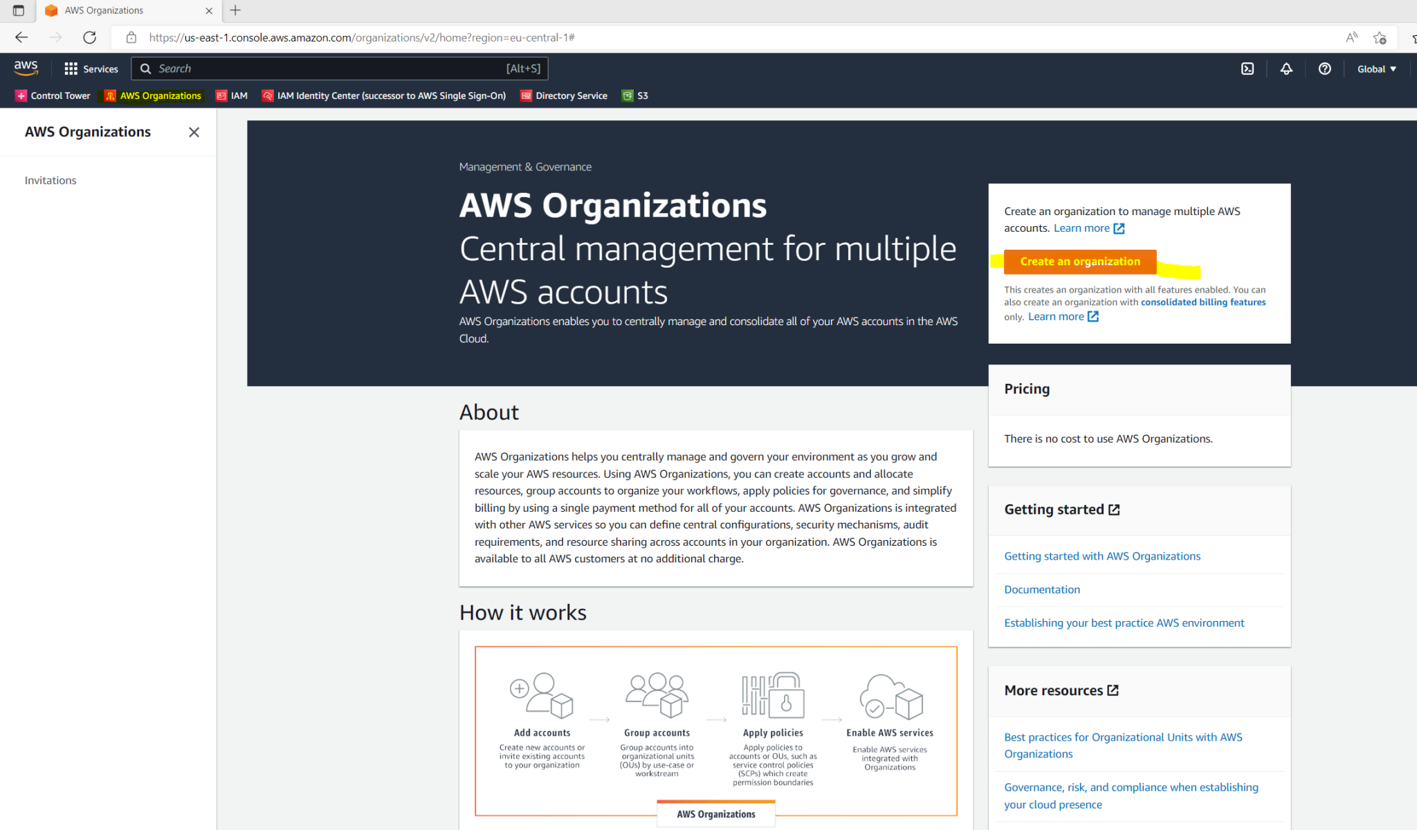 AWS – Organizations and Control Tower - .matrixpost.net