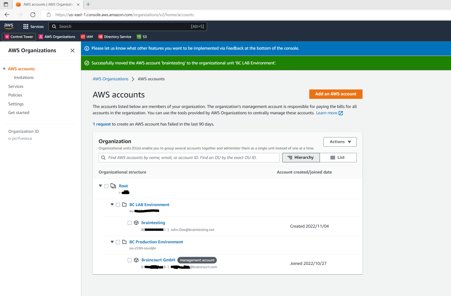 AWS – Organizations and Control Tower - .matrixpost.net