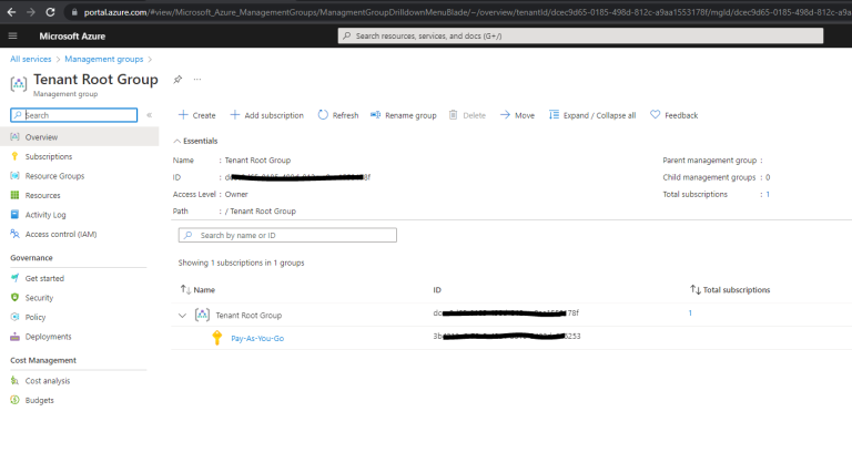 Microsoft Azure Management Groups - .matrixpost.net