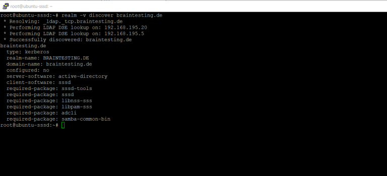 Join Ubuntu to an Active Directory Domain using SSSD (System Security Services Daemon ...