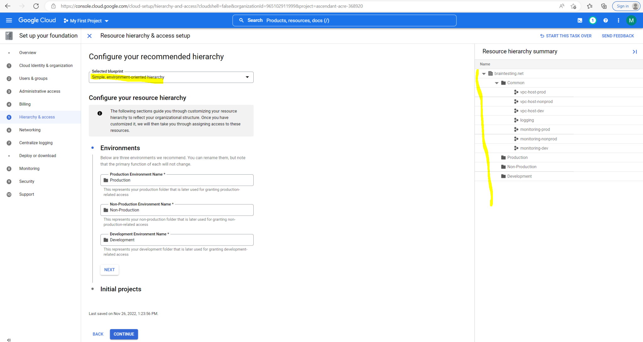Set up your Organization for Google Cloud Part II - .matrixpost.net