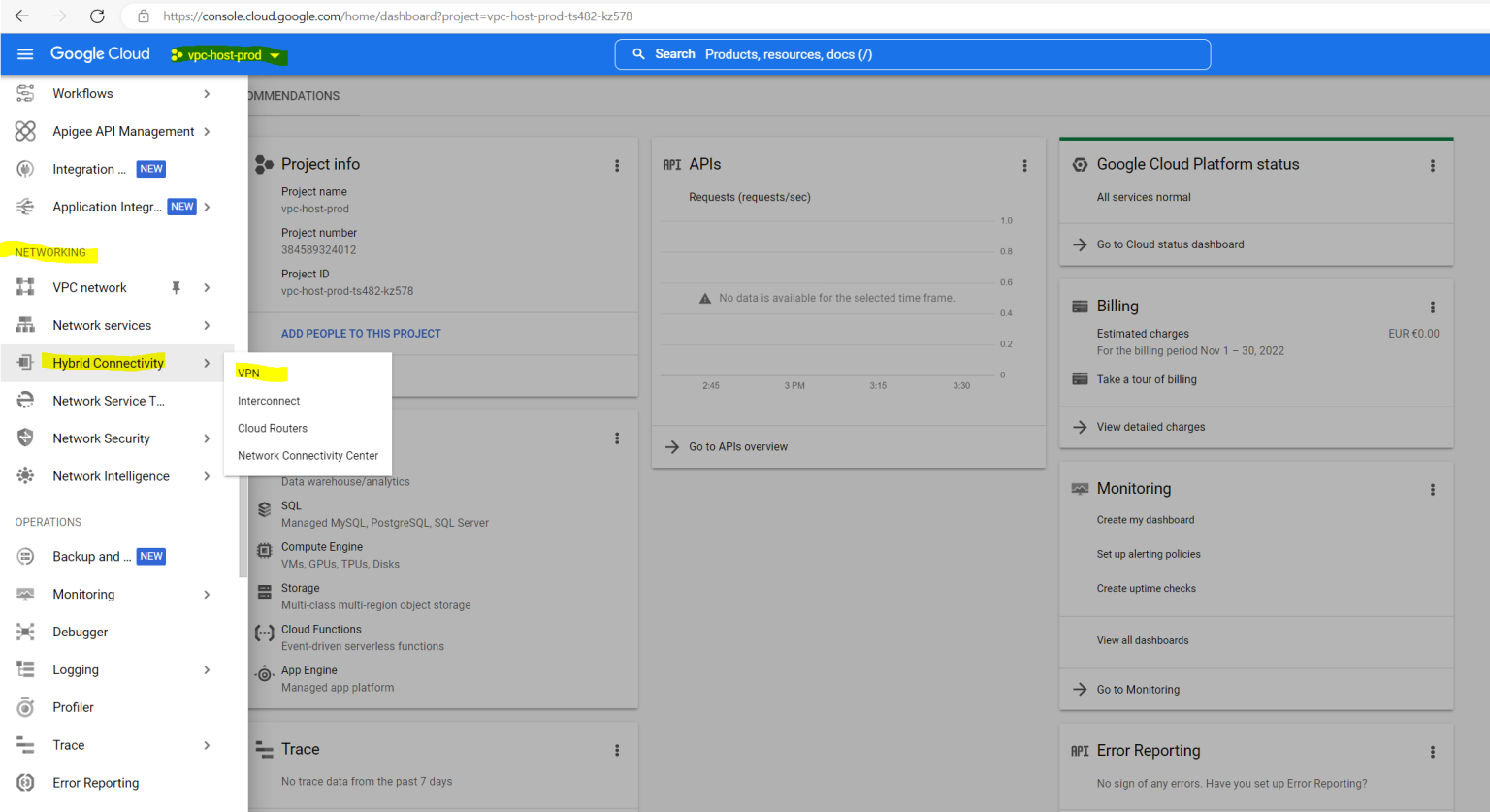 Set up IPSec route-based S2S VPN between pfSense and Google Cloud VPC ...