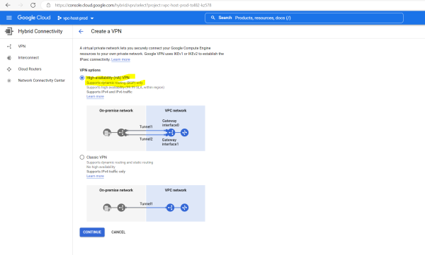 Set up IPSec route-based S2S VPN between pfSense and Google Cloud VPC - .matrixpost.net