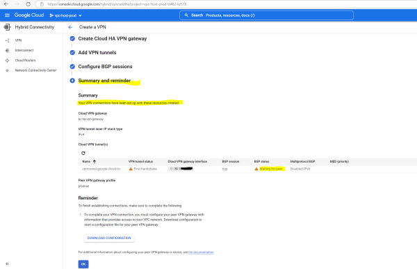 Set up IPSec route-based S2S VPN between pfSense and Google Cloud VPC ...